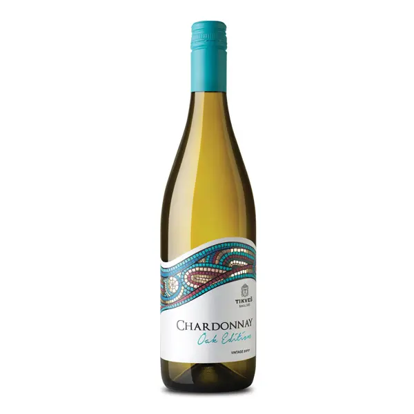 TIKVEŠ Chardonnay Oak Edition belo vino 0,75 l