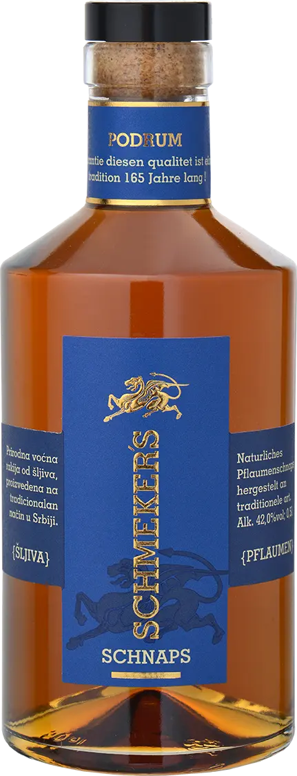 SCHMEKERS Rakija šljivovica 42% 0.5l