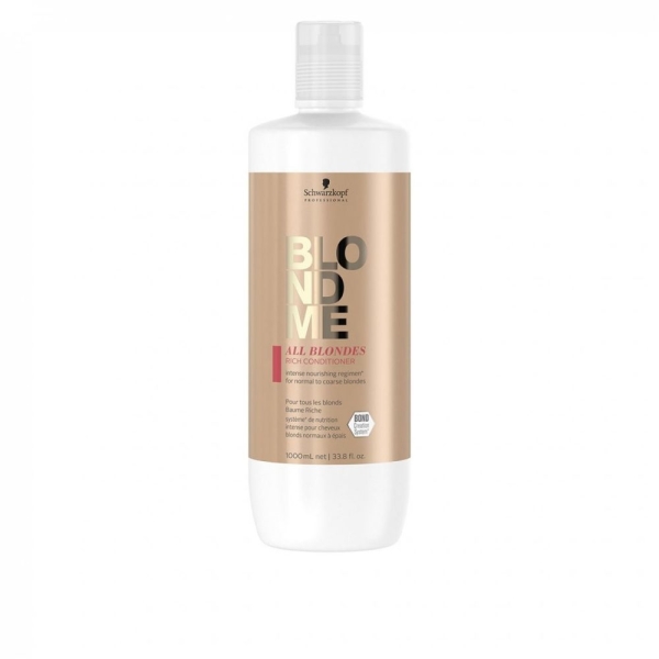 Schwarzkopf Profesional Blondme All Blondes Rich Conditioner 1L – regenerator za plavu srednje do gustu kosu