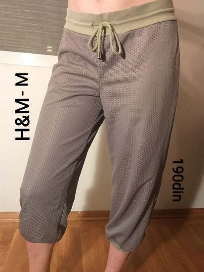H&M ženske pantalone bermude trenerka M/38