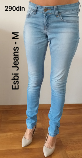 Esbi Jeans ženske teksas farmerke M/38