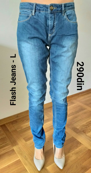 Flash Jeans ženske farmerke L/40