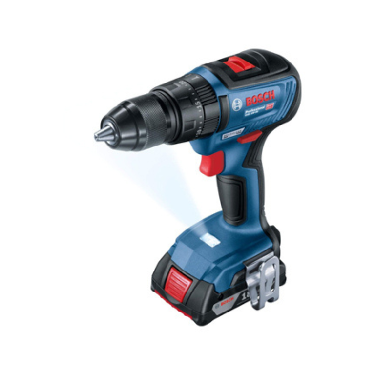 Bosch Aku. vibraciona bušilica-odvrtač GSB 18V-50 3x GBA 18V 2.0 Ah + GAL 18V-20 u koferu, 06019H5121