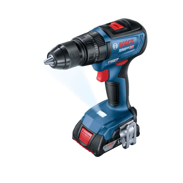 Bosch Akumulatorska vibraciona bušilica GSB 18V-50, 2×2.0Ah, 06019H5100