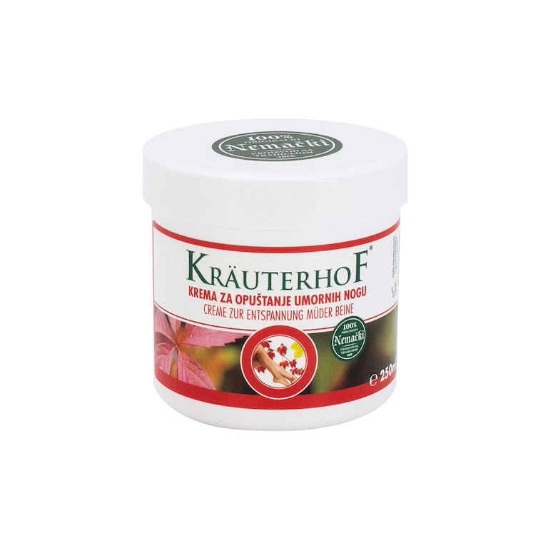 KRÄUTERHOF® Krema za Vene sa Divljim Kestenom i Vinovom Lozom 250 mL