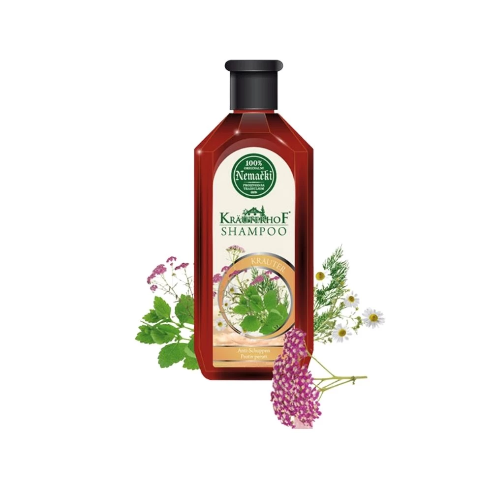 KRAUTERHOF Herbal i Pantenol Šampon Protiv Peruti 500 mL