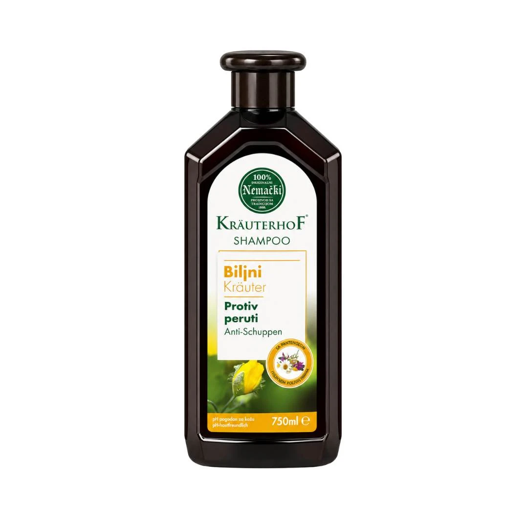 KRAUTERHOF Herbal i Pantenol Šampon Protiv Peruti 750 mL