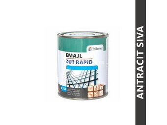 TRITONEX emajl za metal 3 u 1 rapid 0.75l antracit siva
 ...