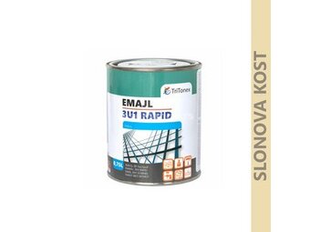 TRITONEX emajl za metal 3 u 1 rapid 0.75l slonova kost