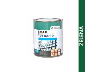 TRITONEX emajl za metal 3 u 1 rapid 0.75l zelena