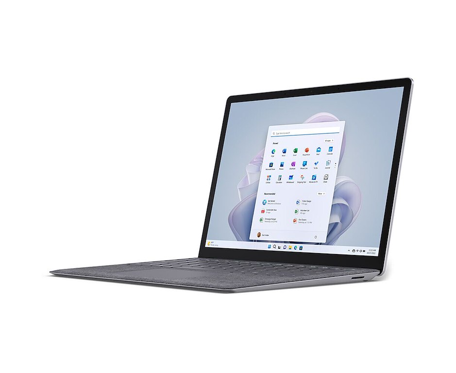 Microsoft 13.5" Multi-Touch Surface Laptop 5 for Business (Platinum, Alcantara) Intel Core i7-1265U 16GB LPDDR5X 512GB SSD W10 Pro Isporuka odmah