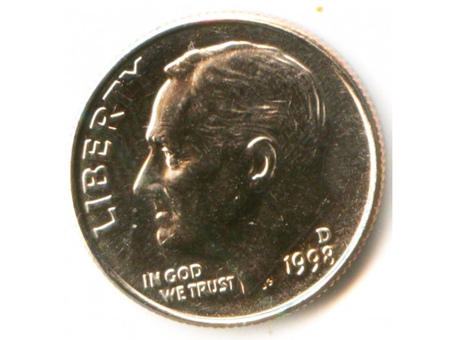 USA 1 dime 1998 D UNC