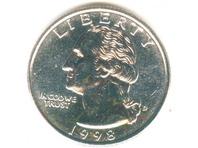 USA 1/4 dollar 1998 D UNC