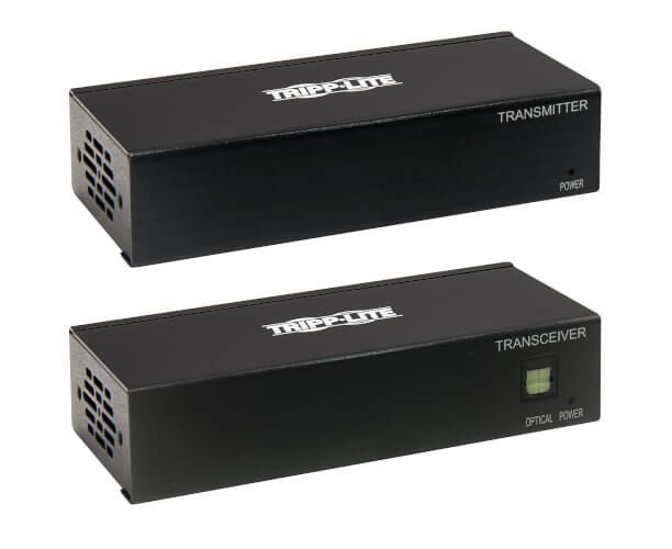 Tripp Lite DisplayPort to HDMI over Cat6 Extender Kit, Transmitter/Transceiver - 4K 60 Hz, HDR, 4:4:4, PoC, 230 ft. (70.1 m), TAA
