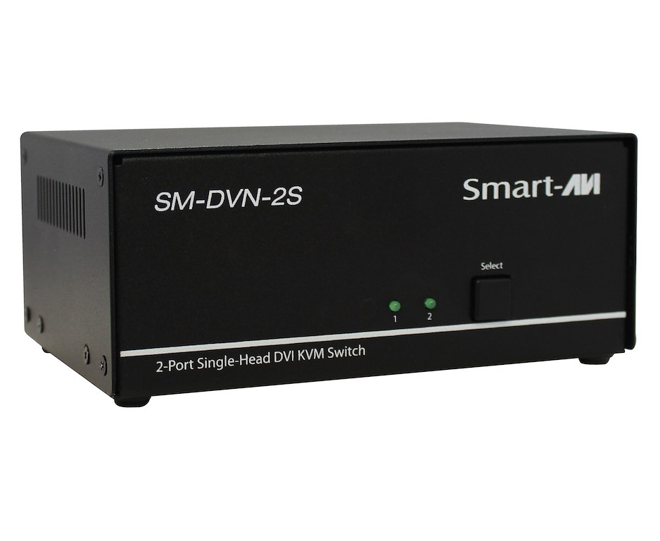 SmartAVI 2-Port DVI-I Dual Link KVM Switch
