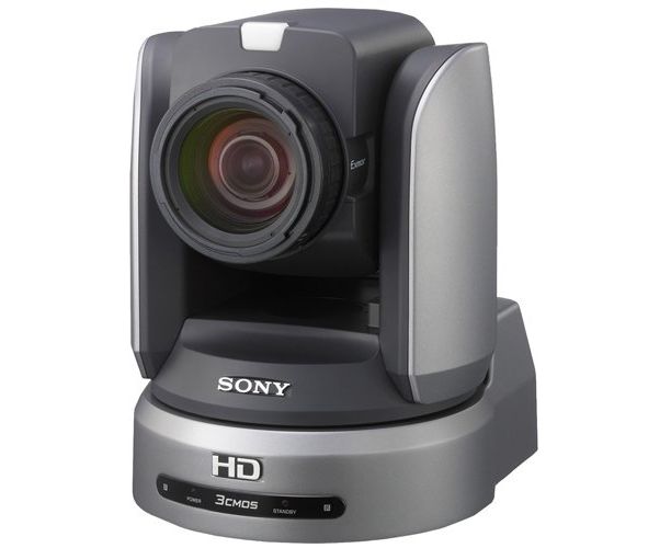 SONY Full HD robotic studio camera with 1/2-type Exmor 3CMOS sensor and 14x optical zoom