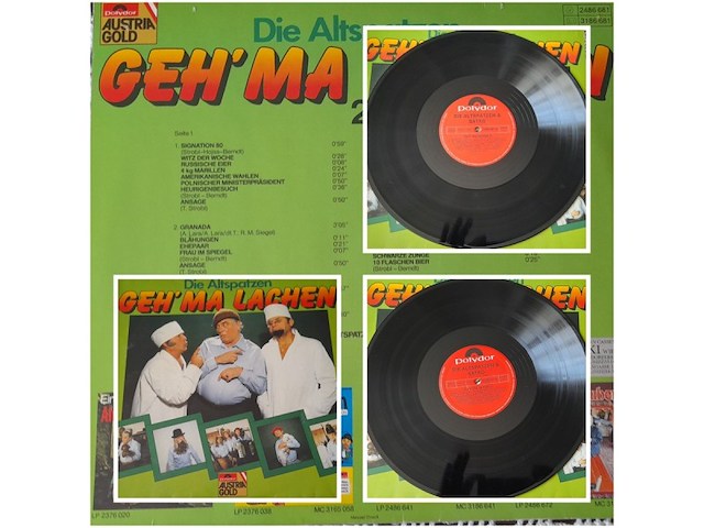 LP Die Altspatzen – Geh ma lachen 2