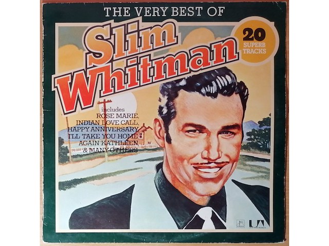 LP SLIM WHITMAN - Very Best Of (1976) VG+, country