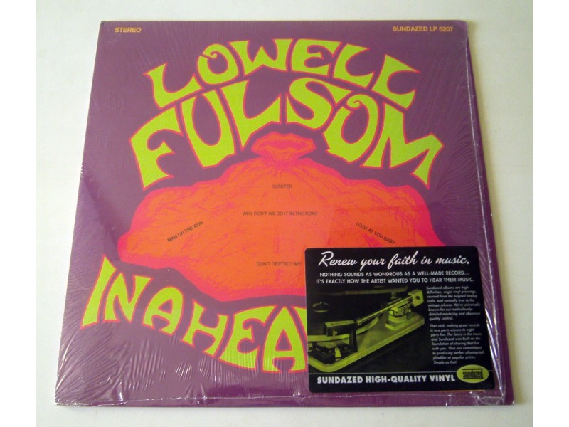 Lowell Fulsom – In A Heavy Bag (LP)