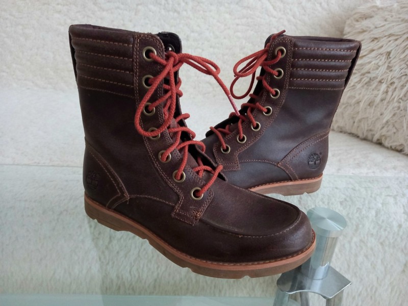 TIMBERLAND BRAON ČIZME PRIRODNA KOŽA 36/23cm