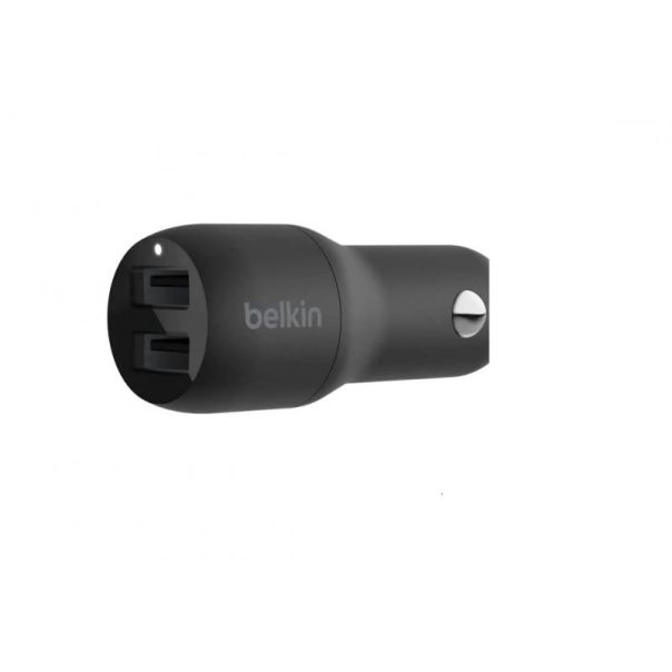 BELKIN Auto punjač BOOST_CHARGE 24W, crna