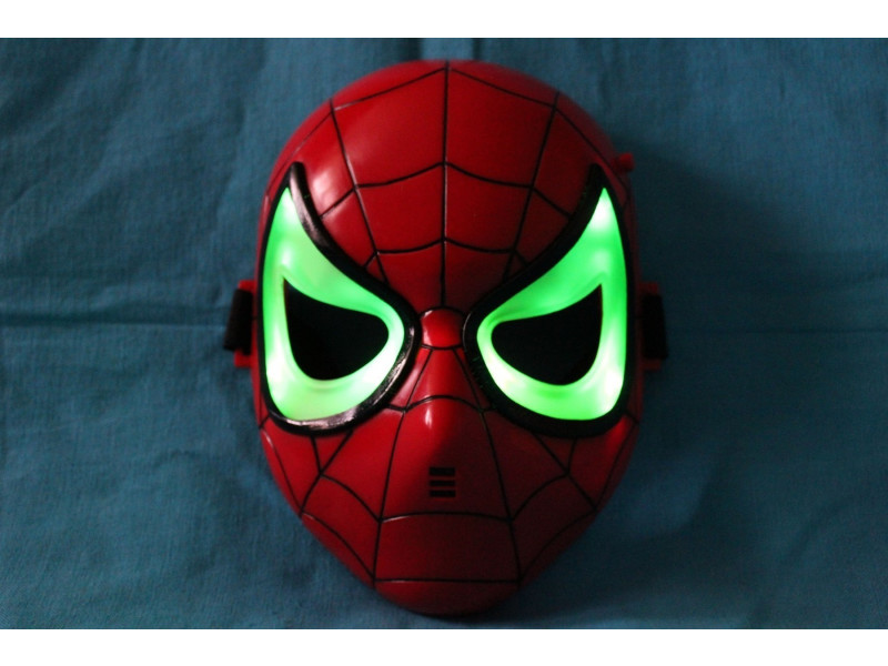 MARVEL SPIDERMAN SVETLECA MASKA TOY BIZ