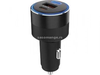 SANDBERG Auto punjač 3in1 USB/USB-C 130W 441-49