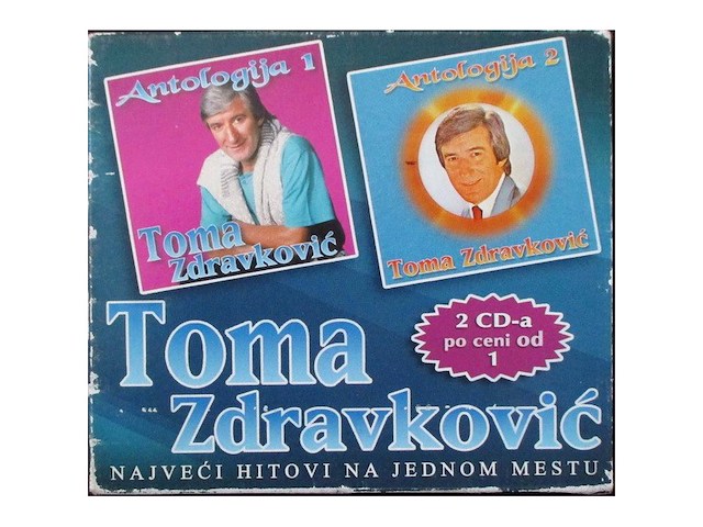 Toma Zdravkovic-Antologija 1,2 2CD Komplet (1998)