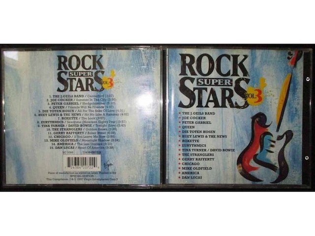 Various-Rock Super Stars Vol.3 Made in Europe CD (1997)