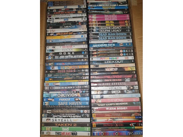 DVD Filmovi (Oko 80 naslova)