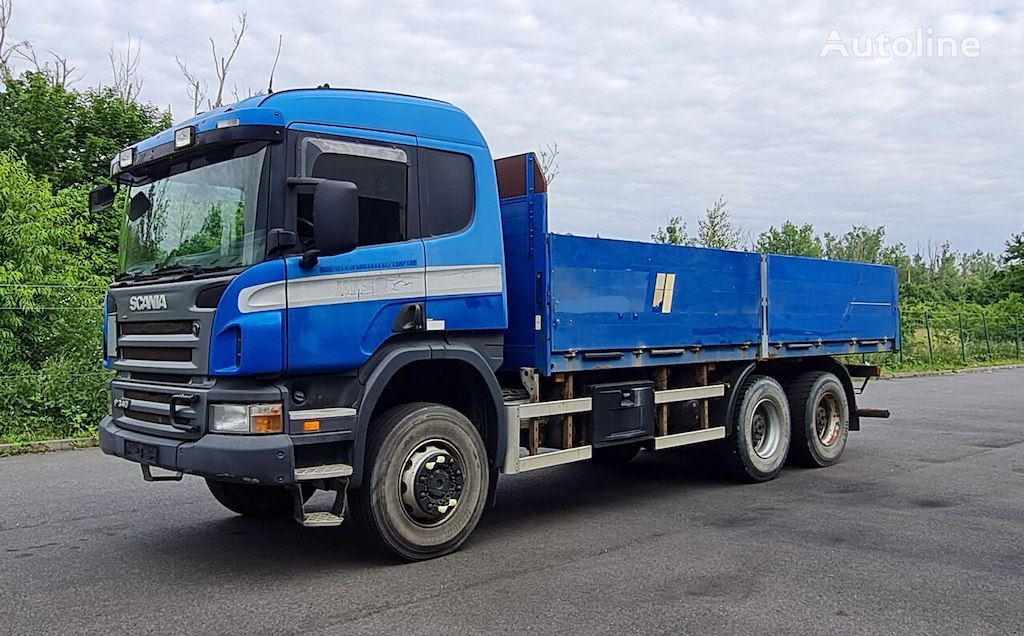 Scania P340 6x6 ALLRAD Pritsche kamion s ravnom platformom