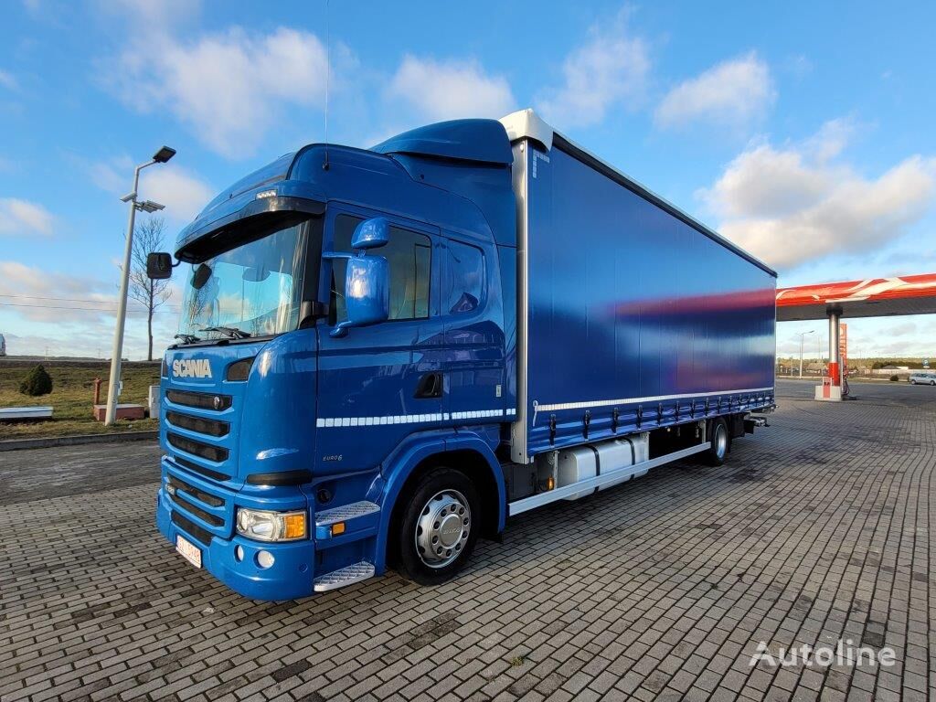 Scania G320 EURO 6 9.6M SOLO kamion sa klizna zavesa cerada