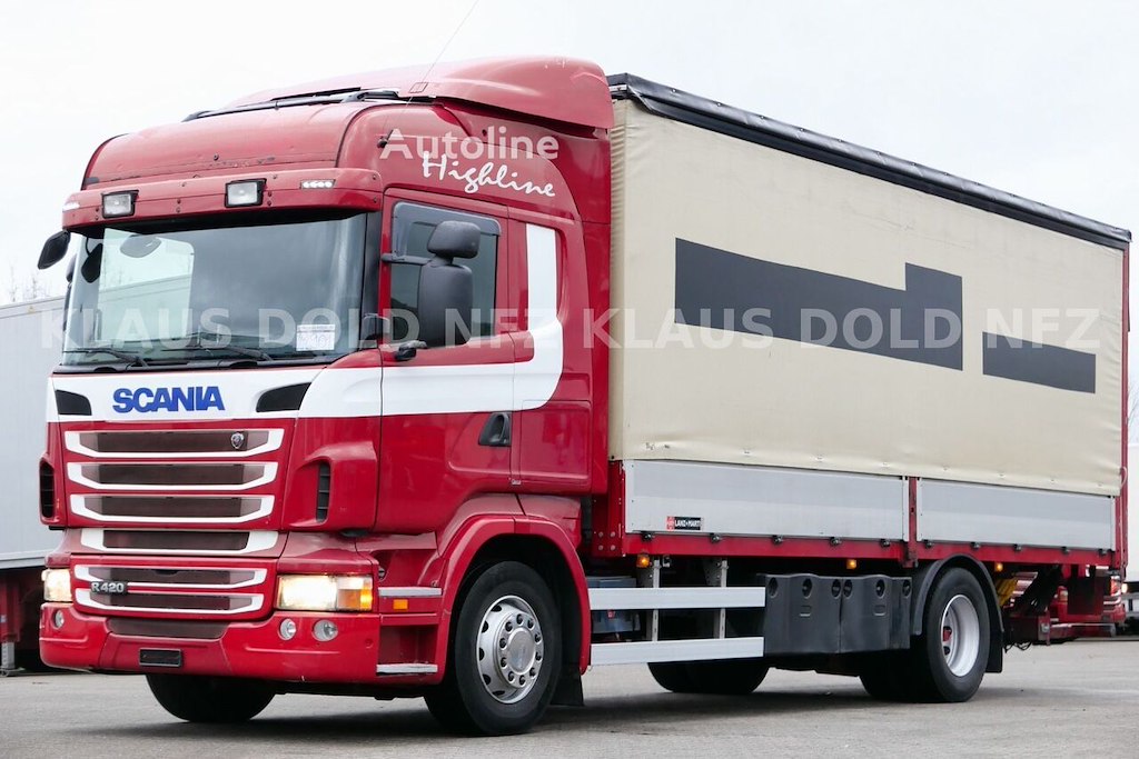 Scania R420 Pritsche Plane Retarder Vollluft LBW Euro 5 kamion s ceradom