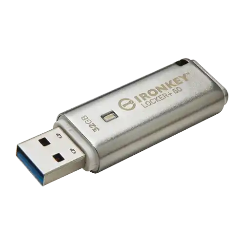 USB Flash 32GB Kingston IronKey Locker+ 50 USB-A 3.2 32GB IKLP50/32GB