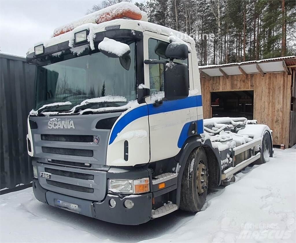 Scania P 280 vozilo za prevoz kontejnera