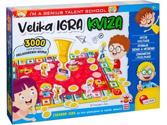 Lisciani Mali Genije SR Velika igra Kviz RS56460