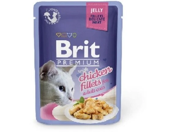 Brit Fileti za mačke govedina 85g