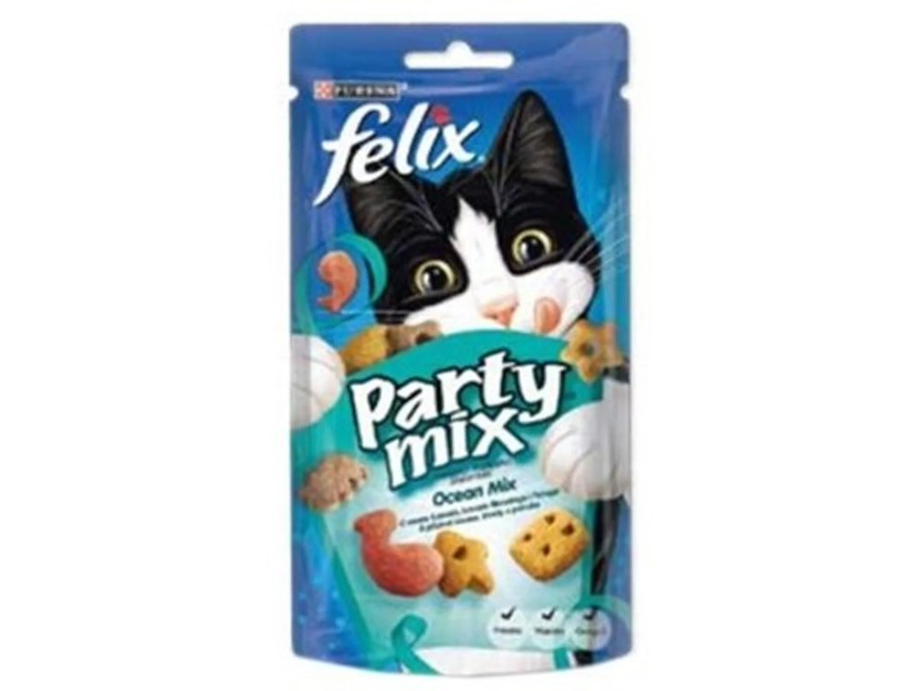 Felix Poslastice za mačke Party mix ocean 60g