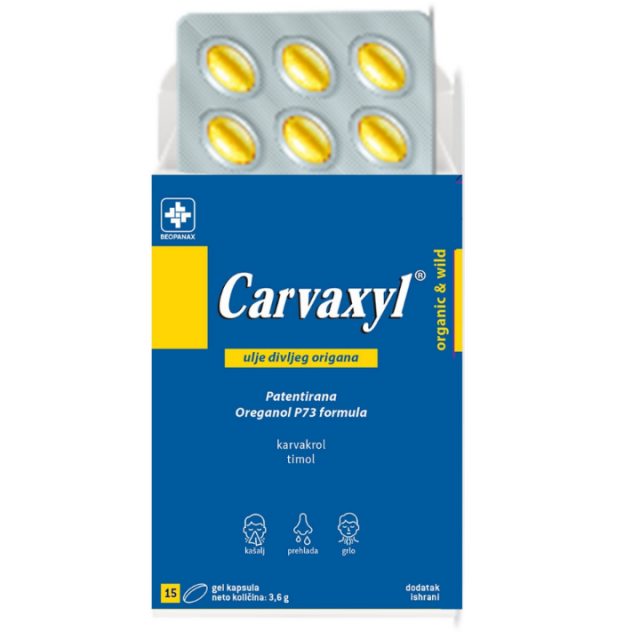 CARVAXYL divlji origano 15 kapsula