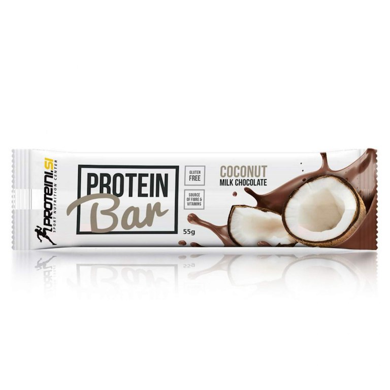 Proteini Si protein bar coconut milk chocolat 55g proteini si