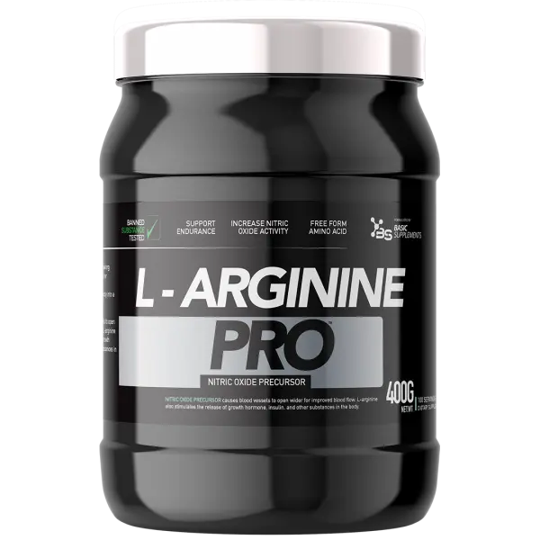 L-Arginin Pro 400g – Basic Supplements