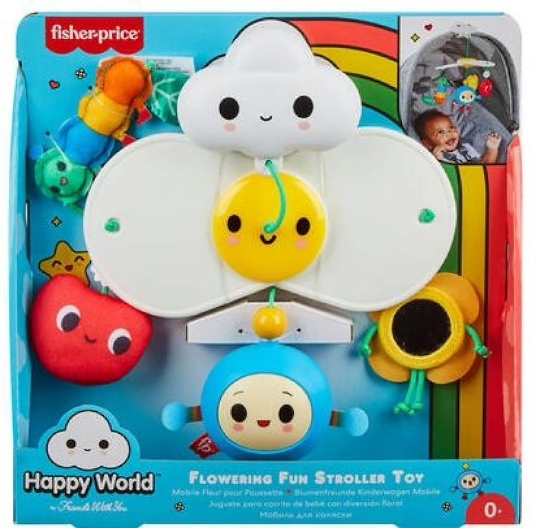 FISHER PRICE BABY VRTESKA HAPPY WORLD