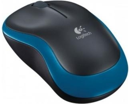 LOGITECH M185 Wireless plavi miš Retail