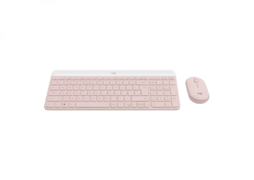 MK470 Wireless Desktop US Roze tastatura + miš