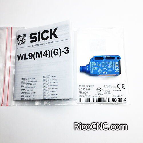 Original SICK WL9-3F2234S20 Photoelectric Sensors for Homag 4-008-61-1001 Sick WL9-3F2234S20 4008611001 za Homag mašine za obradu drveta