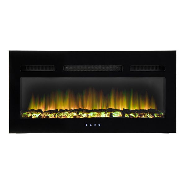 Električni ugradni kamin 2000W 915x450x170mm Home FKKI05