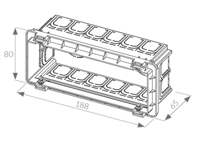 DOZNA PM7 65mm u zid RAT