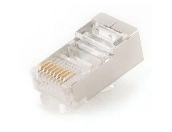 Gembird Shielded modular CAT6 RJ45 konektor (pakovanje 50 komada)