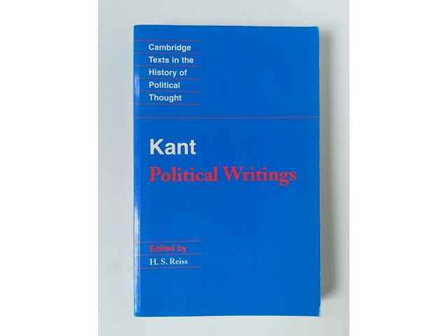 KANT Political Writings