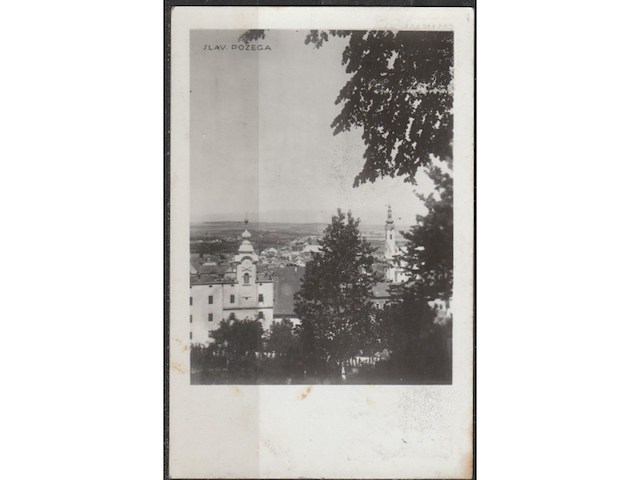 Hrvatska - Slavonska Pozega / crkve / 1937